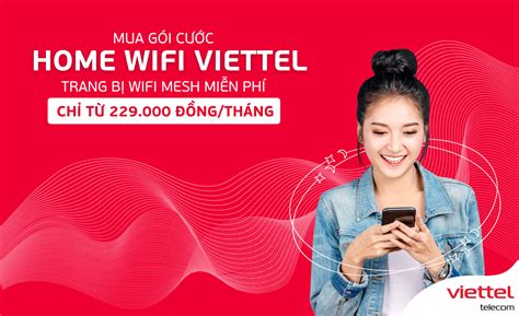 Gói Cước Home Wifi Viettel Gói Mesh Mới Nhất 2024
