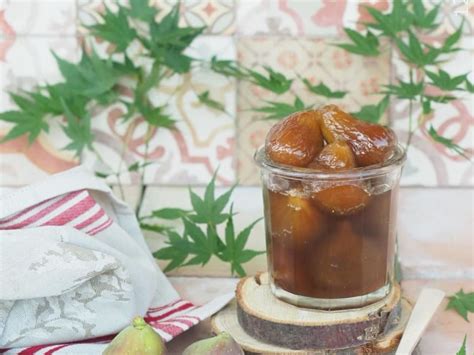 Figue confite au sirop Recette par Valérie du blog 1 2 3 Dégustez