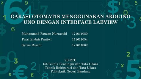 garasi otomatis menggunakan arduino uno r3 dengan interface labview full version ppt