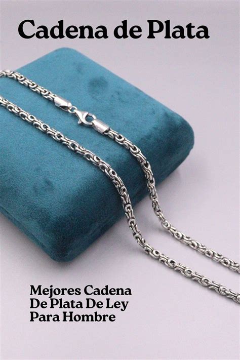 Cadenas De Plata Para Hombre Con Opciones De Colgantes Cadenas De