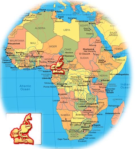 Pr Sentation Imagen Cameroun Carte Afrique Fr Thptnganamst Edu Vn
