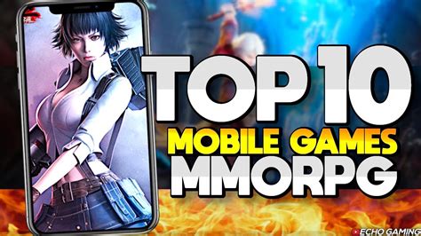 Top 10 BEST Mobile MMORPG Games IOS Android YouTube