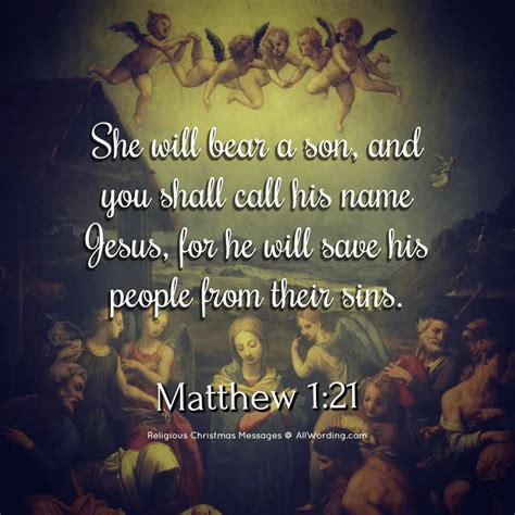 25 Religious Christmas Card Messages AllWording