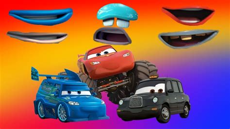 Wrong Mouth Disney Cars 3 Lightning McQueen Rayo McQueen şimşek Mcqueen
