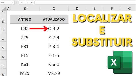 Como Usar Localizar E Substituir No Excel Para Alterar Textos