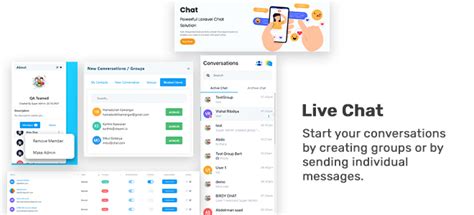 Build A Realtime Chat App Scripts Laravel Infychat