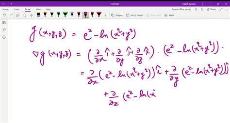solved find the gradient fields of the functions g x y z e z ln x 2 y 2