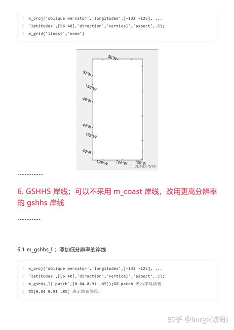 如何用matlab m map工具箱画海岸线图啊 要经度高的那种 不是m coast？ 知乎