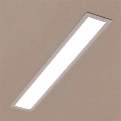 Lampa Wpustowa Liniowa Lupinus Elkim Led W K Bia A