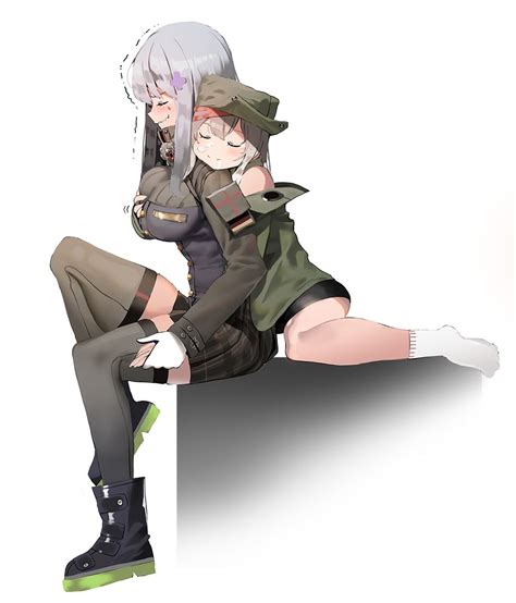 Hk416 And G11 Girls Frontline Drawn By Ihobus Danbooru
