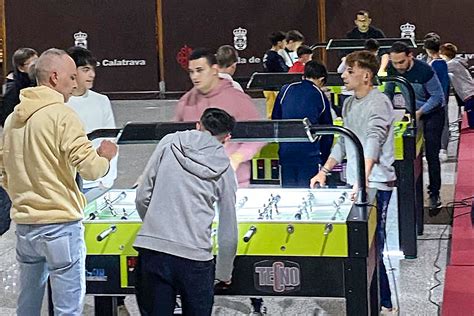 14 parejas se midieron en el Torneo de Futbolín de Argamasilla de Calatrava