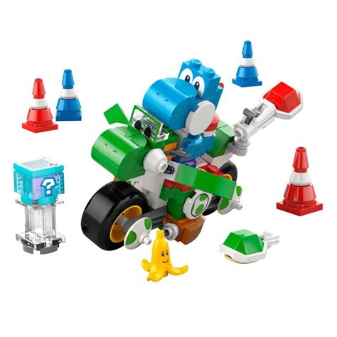 Likoloi Tsa Lego Mario Kart Li Bapisoa Hantle Le Mefuta Ea Papali