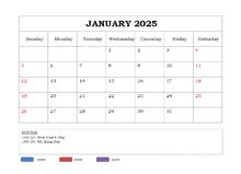 2025 Yearly Calendar For Powerpoint Free Printable Templates