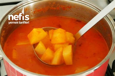Sulu Patates Yemeği Tarifi videolu Nefis Yemek Tarifleri