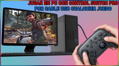 Conectar un mando de Switch al PC por cable Guía práctica
