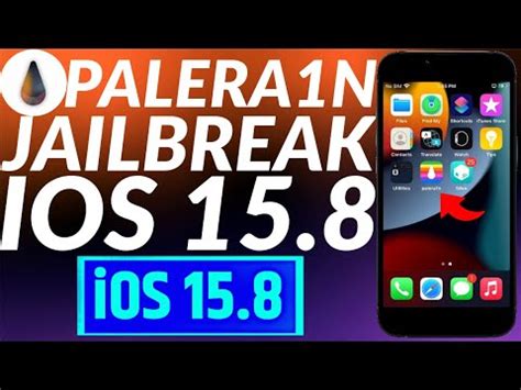 Jailbreak IOS 15 8 Palera1n Windows No USB IPhone6S 6S 7 7 SE