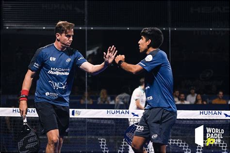 Pádel Paquito Navarro jugará con Chingotto su primera final de la