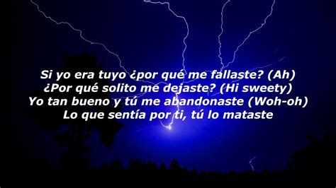 Darell No Vuelvas M S Letra Youtube