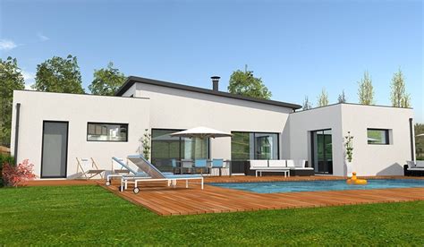 Maison Plain Pied 4 Chambres Moderne
