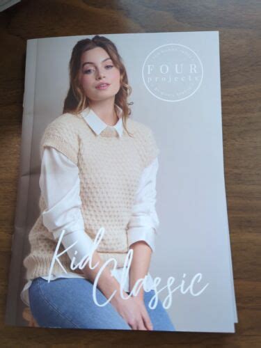 Rowan Kid Classic Quail Studio 4 Projects Booklet EBay