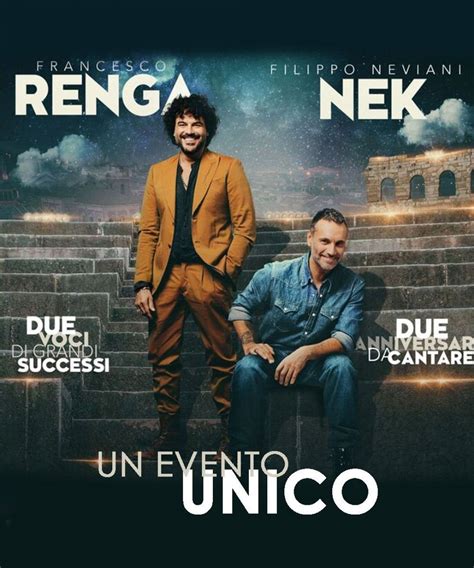 RENGA NEK Live 2024 BIGLIETTI E DATE TOUR Teatro It