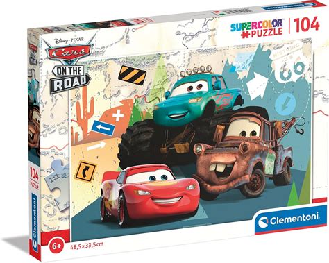 Amazon Clementoni 27168 Disney Cars Supercolor Pixar Cars 104