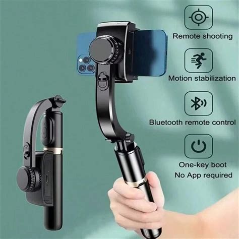Estabilizador De Video M Vil Roreta Palo Selfie Bluetooth Tr Pode