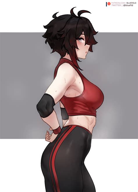 Ruby Rose Rwby Drawn By Bluefield Danbooru