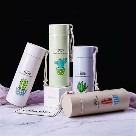 Jual Botol Kaca Unik Motif Tanaman Cactus Ml Shopee Indonesia