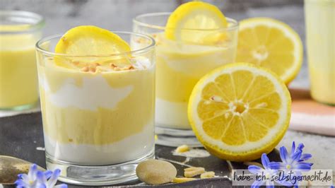 Schnelle Zitronencreme Als Nachtisch Im Glas Habe Ich Selbstgemacht