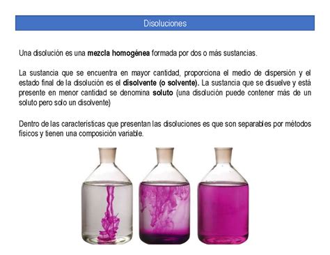 Disoluciones pdf estudio Una disolución es una mezcla homogénea