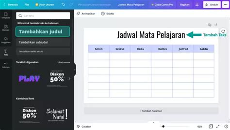 Inilah Cara Membuat Tabel Di Canva Untuk Pemula
