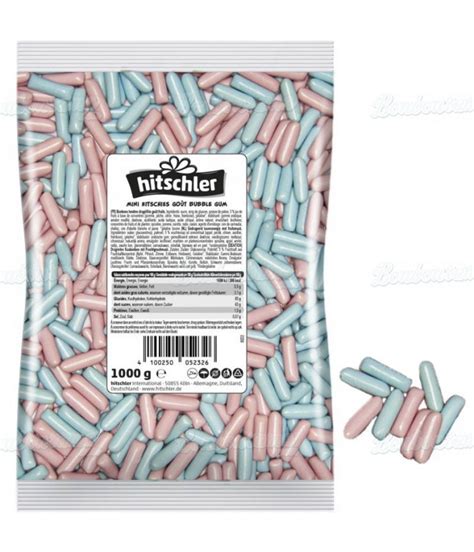 Hitschies Mini Bubble Gum Le Bonbon De Hitschler Vendu En Sac De 1 Kg