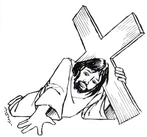 Semana Santa 939872 Vía crucis Semana santa Dibujos