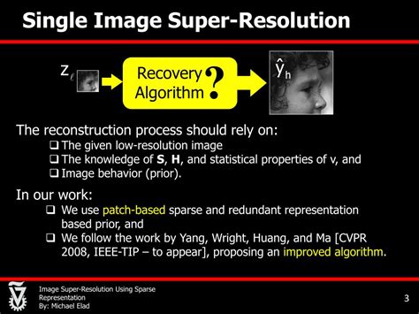 ppt single image super resolution using sparse representation powerpoint presentation id 2532071