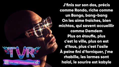 Booba Ft Sdm Dolce Camara Paroles Lyrics Comme Demdem Youtube