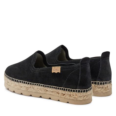 Espadrile Toni Pons Aurem Negru Epantofi Ro