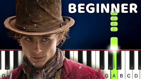 Pure Imagination From Wonka BEGINNER PIANO TUTORIAL Chords Chordify