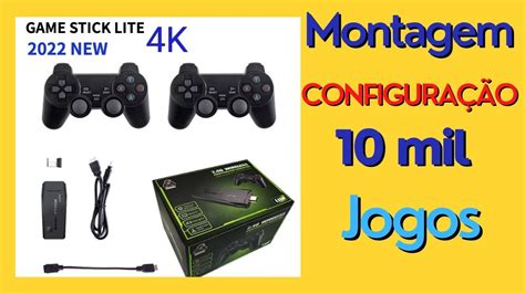 Como Instalar E Configurar Game Stick Lite 4k 10mil Jogos 32 Ou 64 Gb