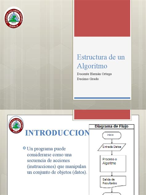 estructura de un algoritmo pdf algoritmos ingeniería de software