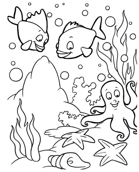 Dibujos Para Colorear Del D A De Los Oc Anos Colorear Im Genes
