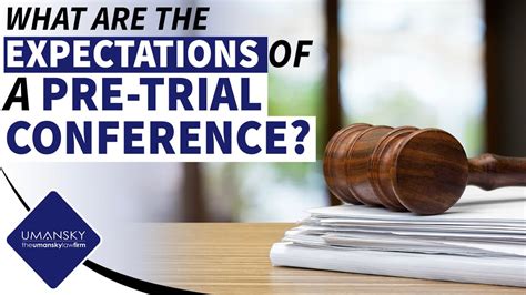 What Are The Expectations Of A Pre Trial Conference YouTube