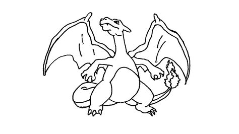 Step By Step How To Draw Charizard At Drawing Tutorials