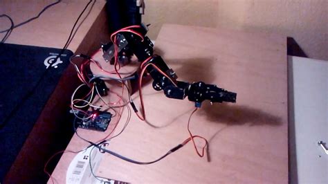 Dof Inverse Kinematics Robot Arm Youtube