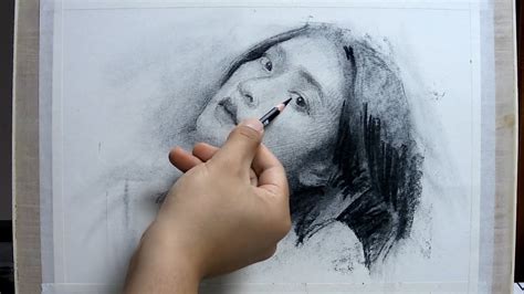 素描女生肖像画法教程Sketch girl portrait drawing tutorial YouTube