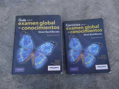 2 Libros Examen Global De Conocimientos Bachillerato Conamat Rey