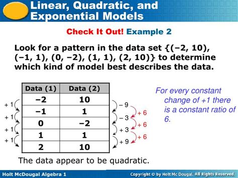 ppt linear quadratic and exponential models powerpoint presentation id 3166671