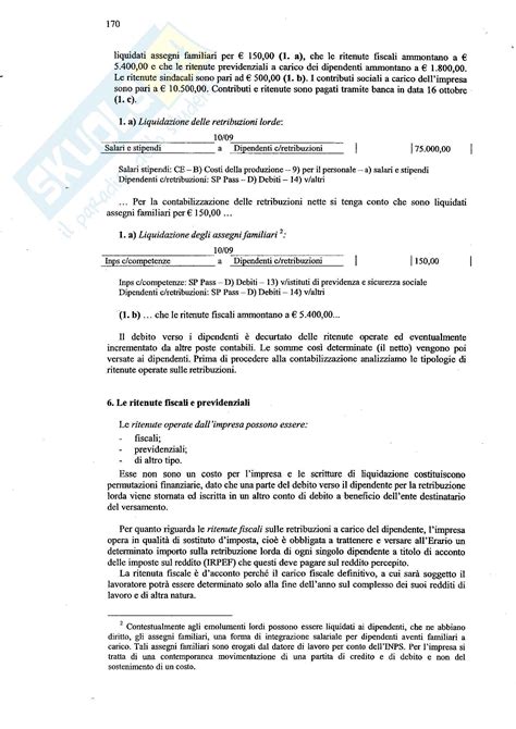 Economia aziendale II Contabilità cap 12 Appunti