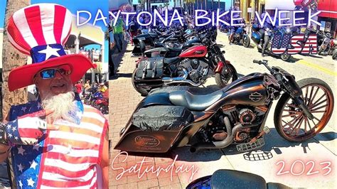 Daytona Bike Week 2023 Saturday 82nd Annual Daytona Beach Main