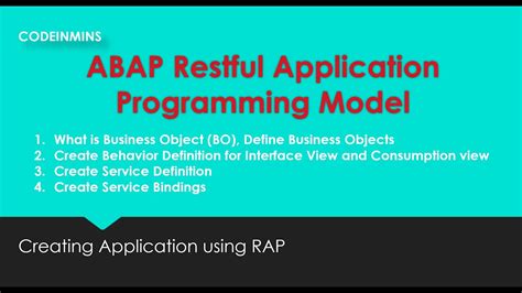 Part 3 ABAP Restful Application Programming Model Creating Fiori App